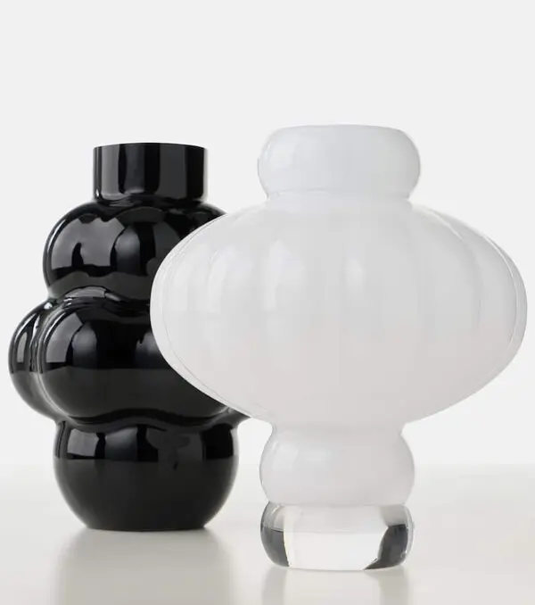 LOUISE ROE Balloon 04 Glass Vase - Black