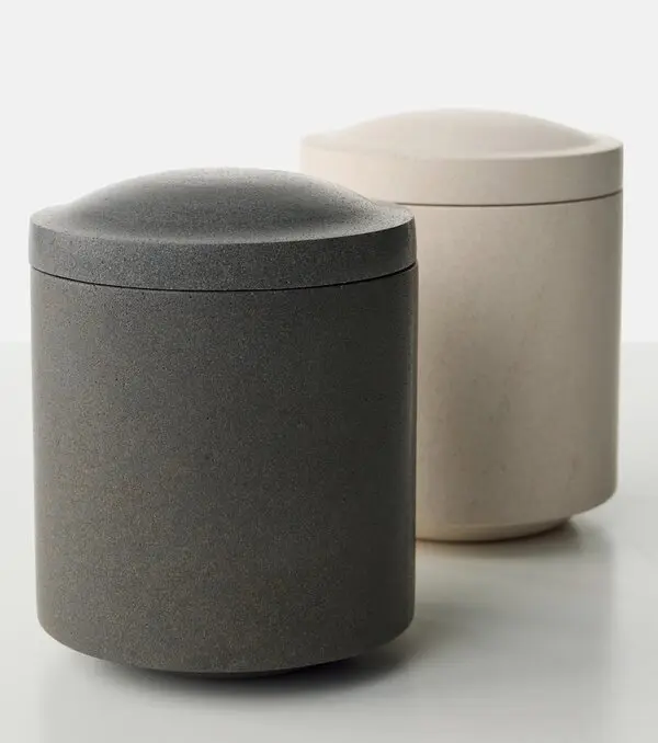 LOUISE ROE Gallery Object 01 Stoneware Container - Beige