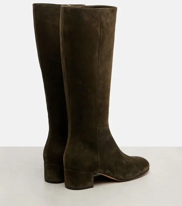 GIANVITO ROSSI Joelle 45 Suede Knee-high Boots