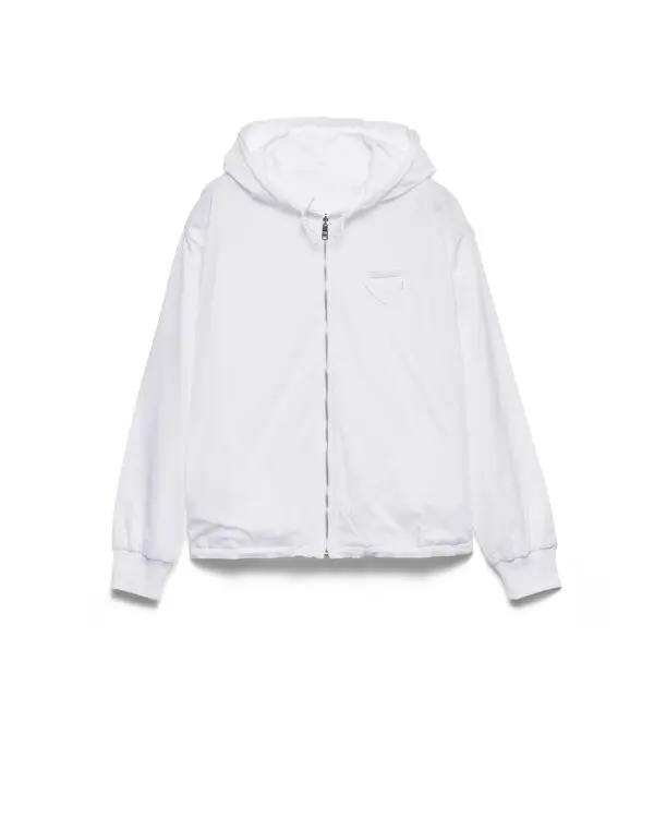 Prada Reversible Jersey Hoodie