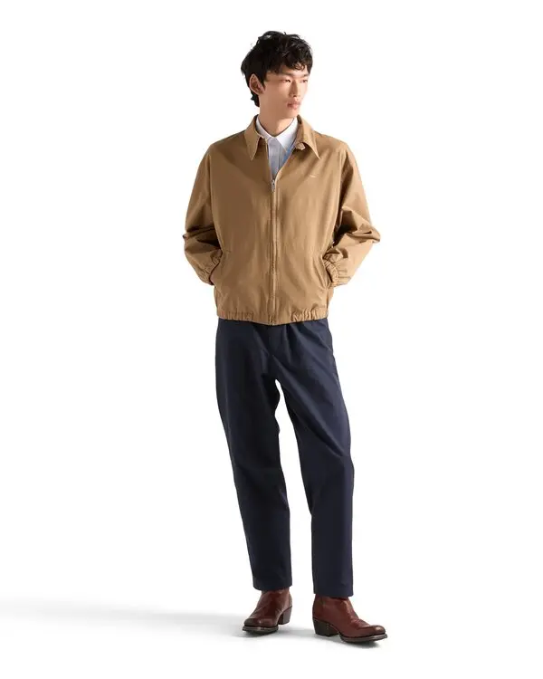 Prada Cotton Jacket - Brown
