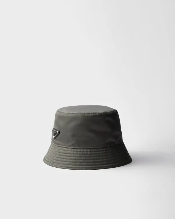Prada Re-nylon Bucket Hat - Forest Green