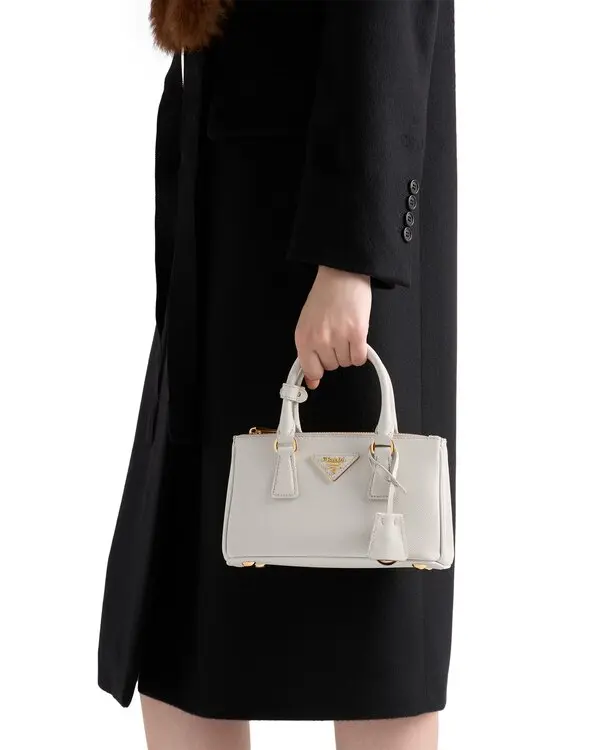 Prada Galleria Mini Saffiano Leather Bag