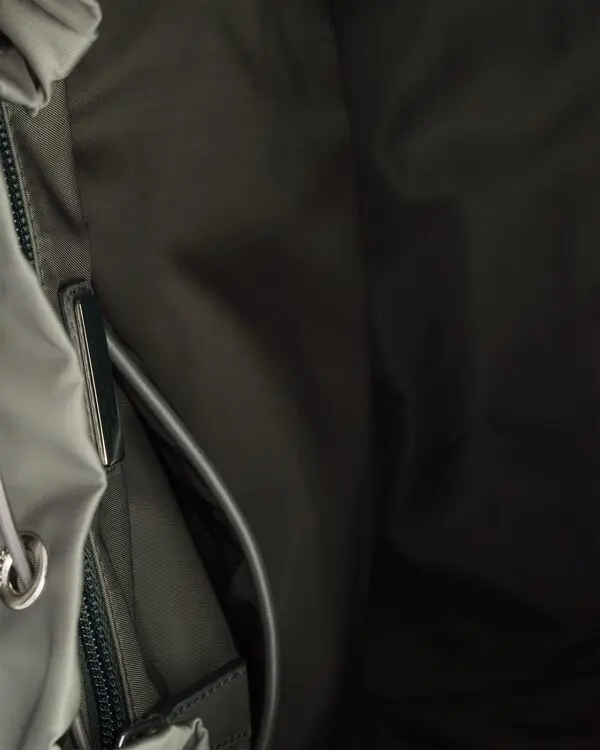 Prada Re-nylon And Leather Backpack