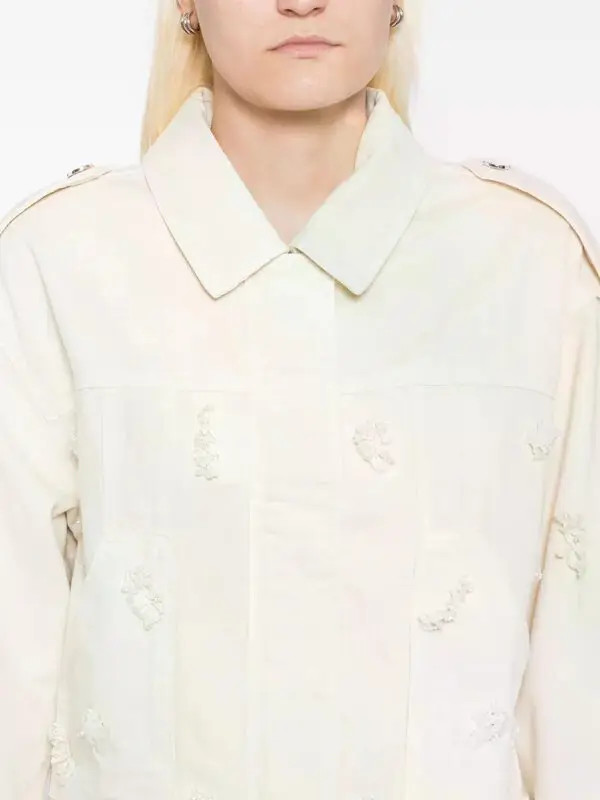 SELF-PORTRAIT Beaded Floral Jacket