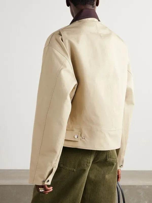 JW Anderson Cotton-canvas Jacket - Neutrals