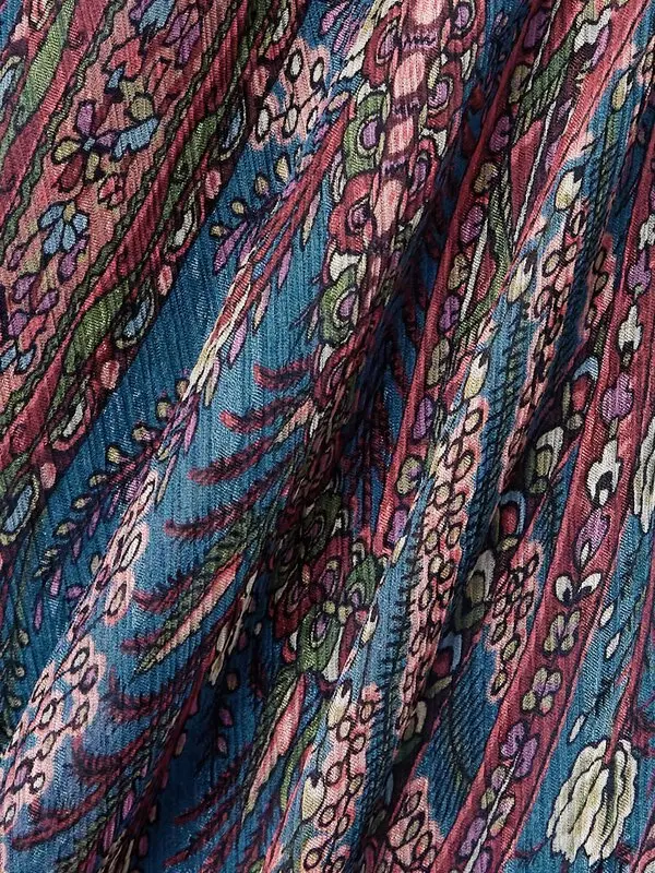 Etro Belted Paisley-print Maxi Dress