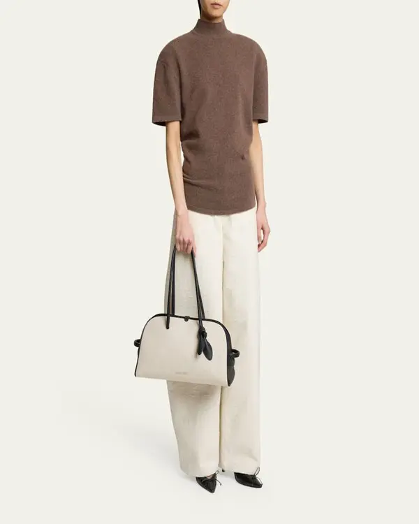 Jacquemus Le Turismo Linen-blend Shoulder Bag