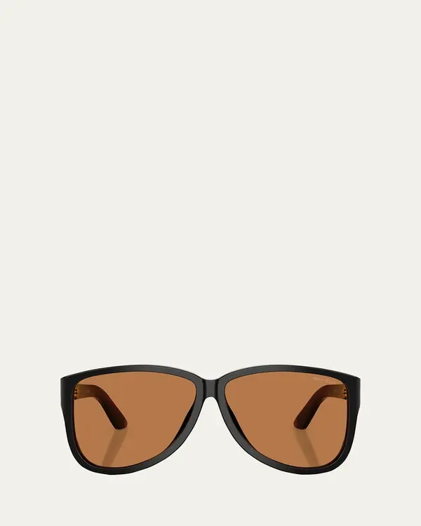 Miu Miu Acetate Aviator Sunglasses