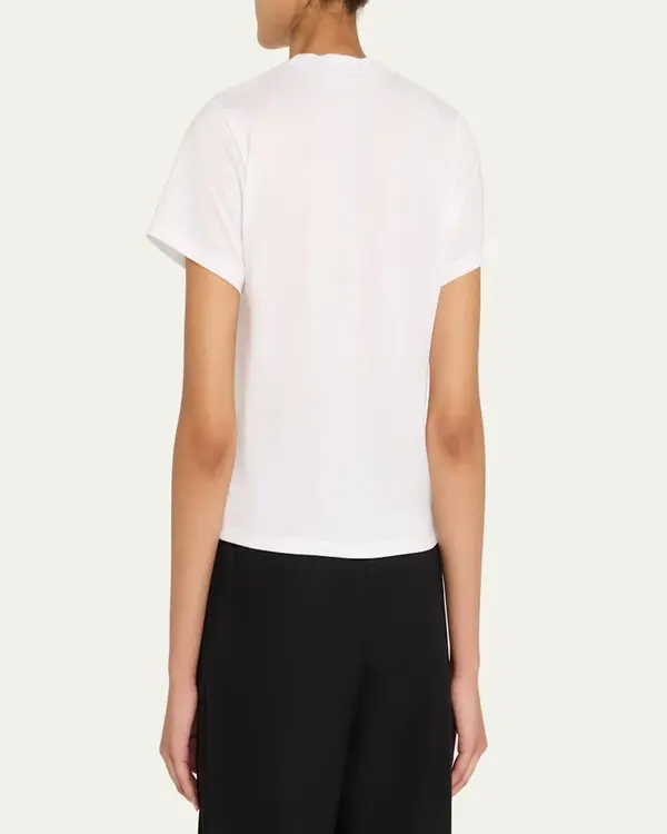 TWP Short-sleeve Jersey Tee - White
