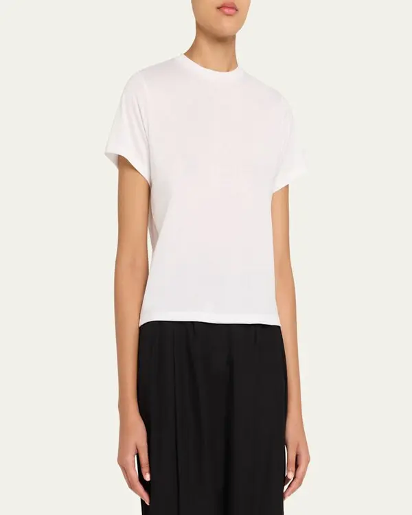 TWP Short-sleeve Jersey Tee - White