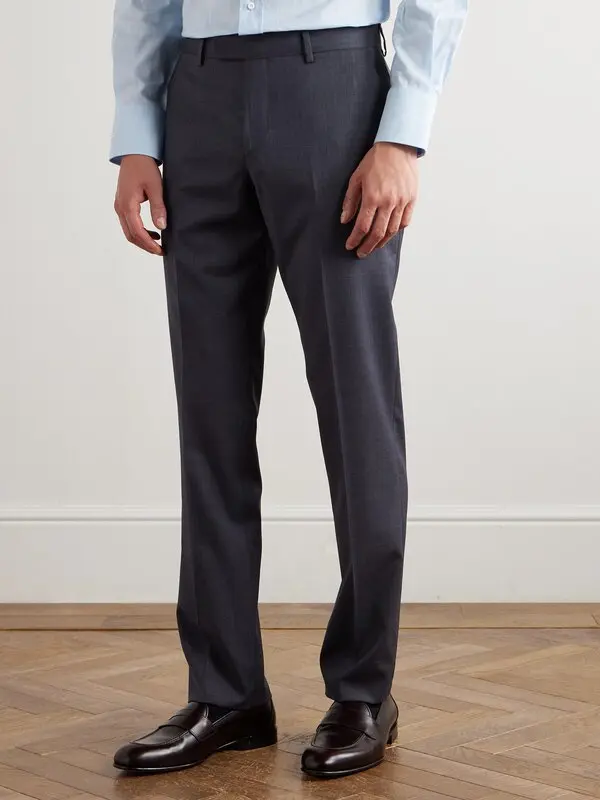 Paul Smith The Soho Striped Wool Suit - Blue