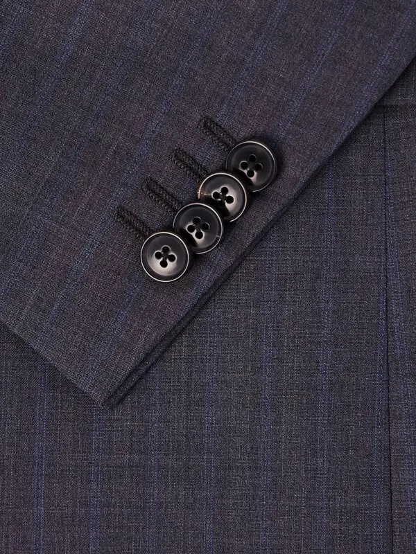 Paul Smith The Soho Striped Wool Suit - Blue