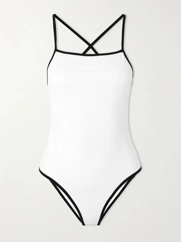 Loulou De Saison Itak One-piece Swimsuit - White