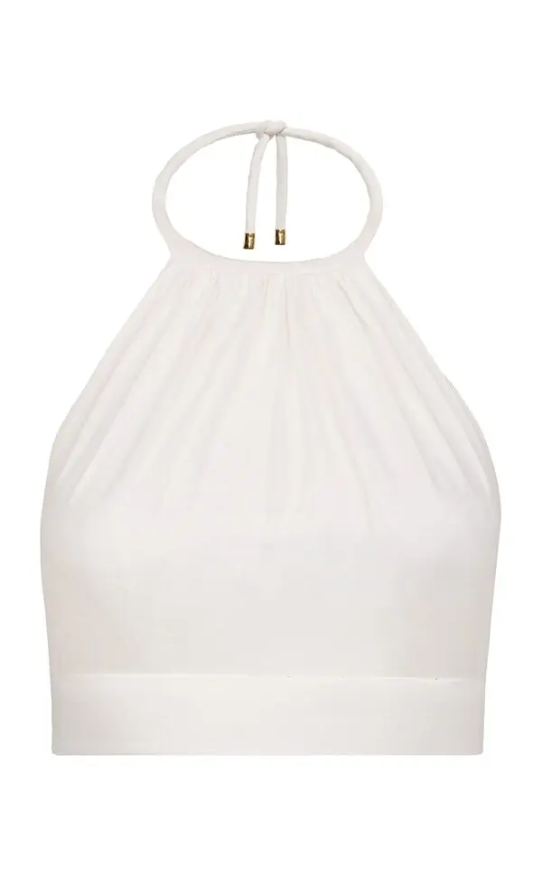 VIX PAULA HERMANNY Ibiza Halter Top - White