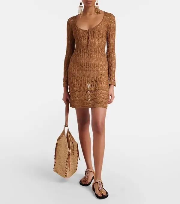 Isabel Marant Pia Crochet Minidress