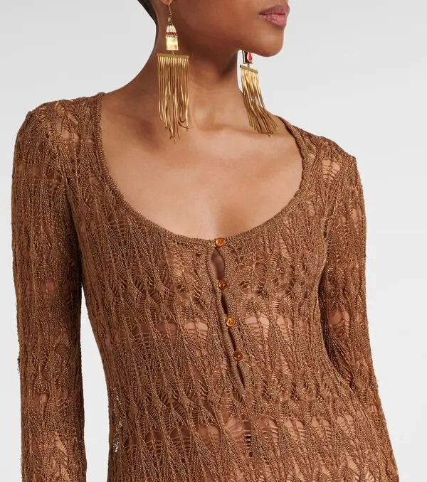 Isabel Marant Pia Crochet Minidress