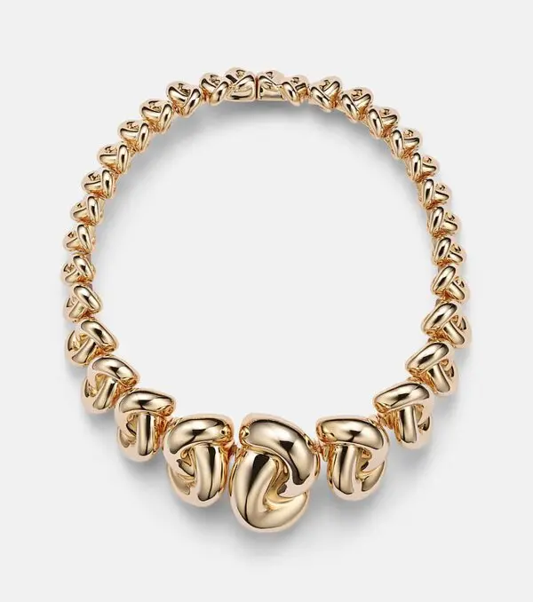 JENNIFER FISHER Multi Knot Necklace - Gold