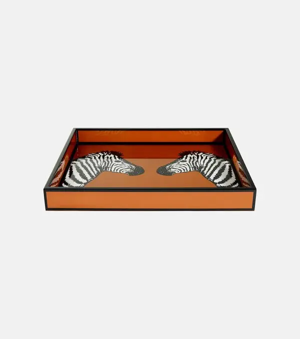 Jonathan Adler Zebra Tray - Brown