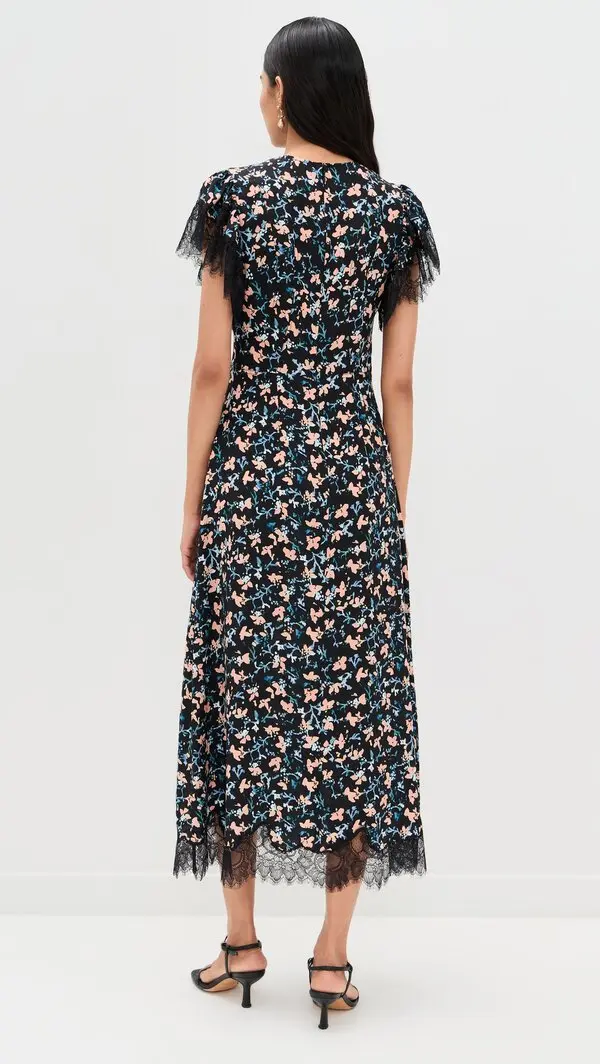 Ulla Johnson Renee Cape Sleeve Dress