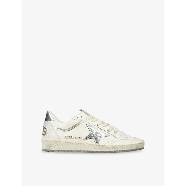 GOLDEN GOOSE Ball Star Leather Low-top Trainers - White/oth