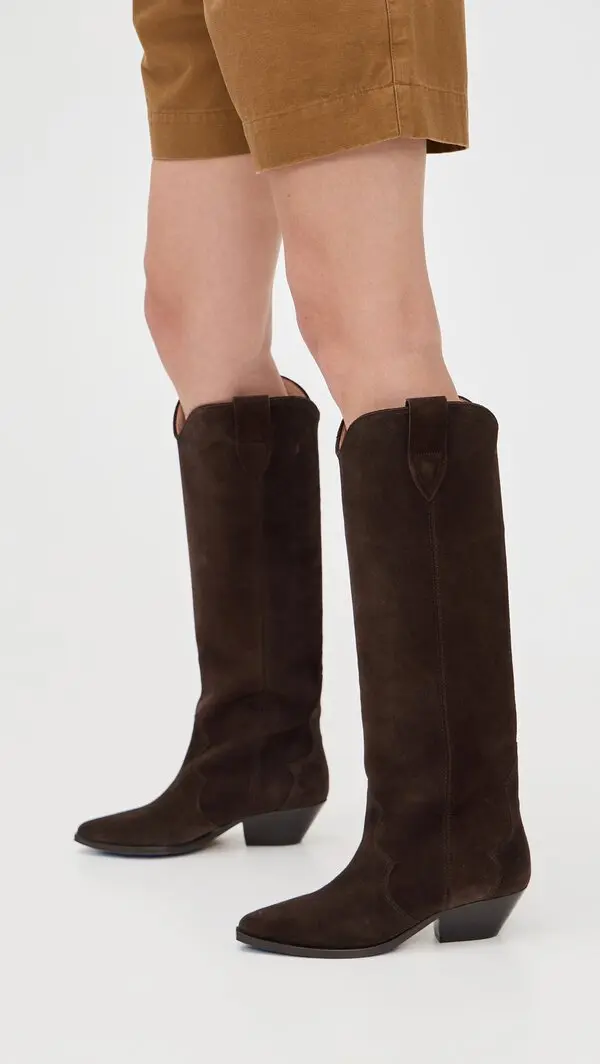 Isabel Marant Étoile Denvee Boots - Chocolate