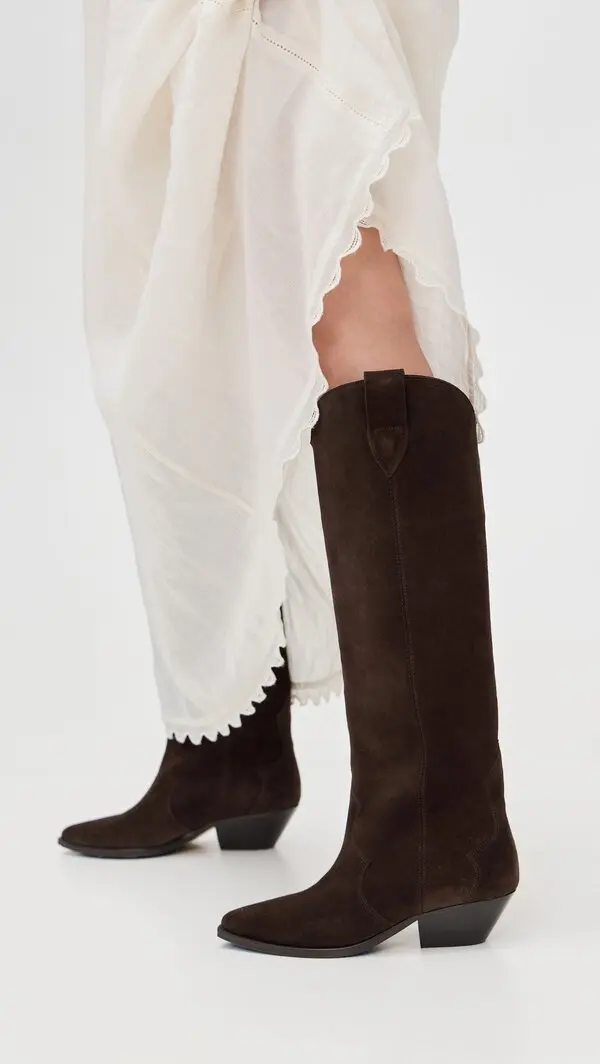 Isabel Marant Étoile Denvee Boots - Chocolate