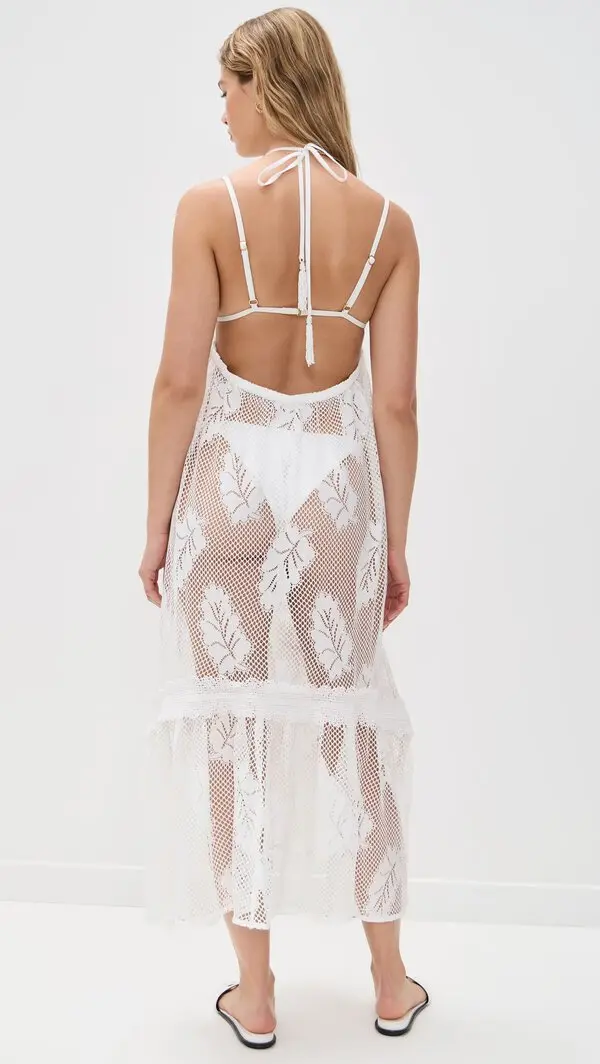 ramy brook shea dress Ramy Brook Lace Shea Dress In White - 40% Off