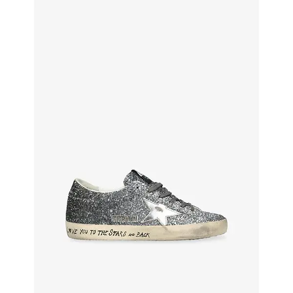 GOLDEN GOOSE Glitter-embellished Low-top Sneakers