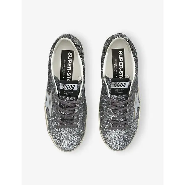 GOLDEN GOOSE Glitter-embellished Low-top Sneakers