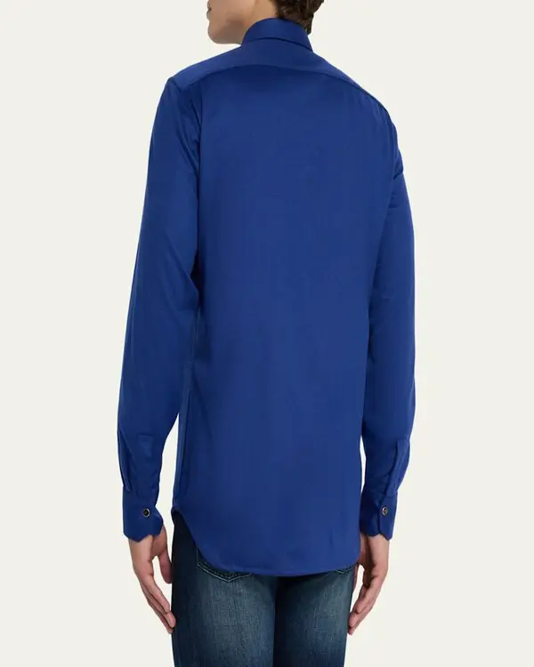 Kiton Cashmere Side-pocket Overshirt