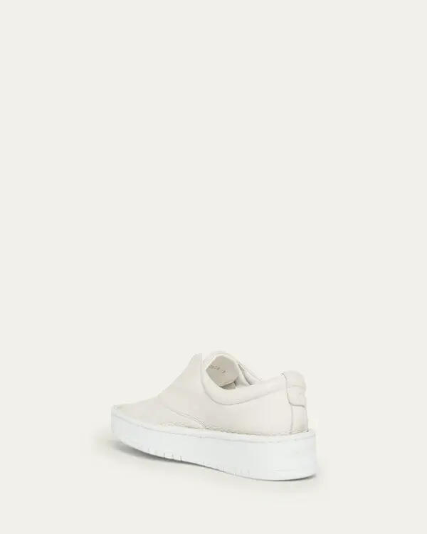 Giorgio Armani Deerskin Slip-on Sneakers - Black