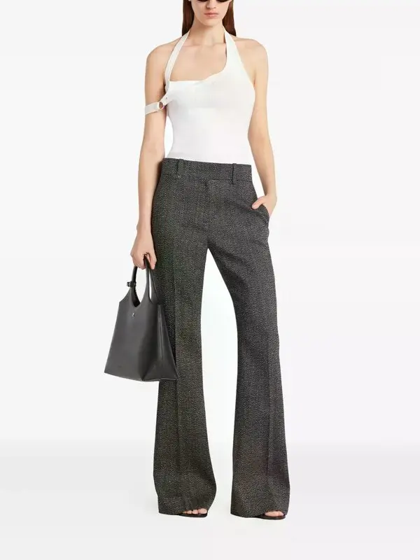 COURREGES Asymmetric Halterneck Top