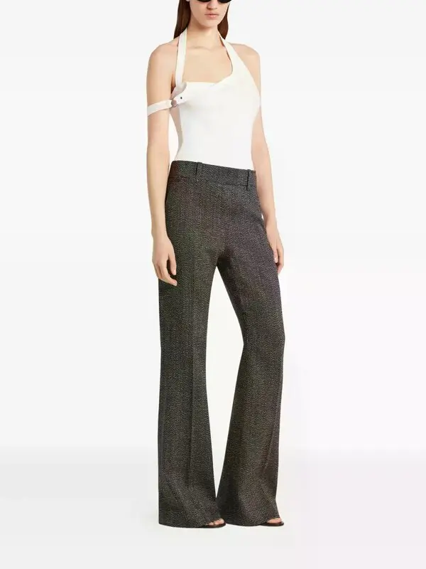 COURREGES Asymmetric Halterneck Top