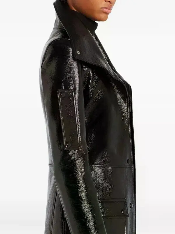 COURREGES High-shine Trench Coat