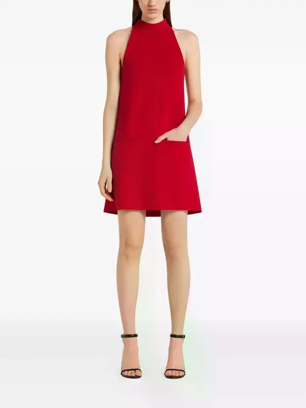 COURREGES High-neck Sleeveless Dress