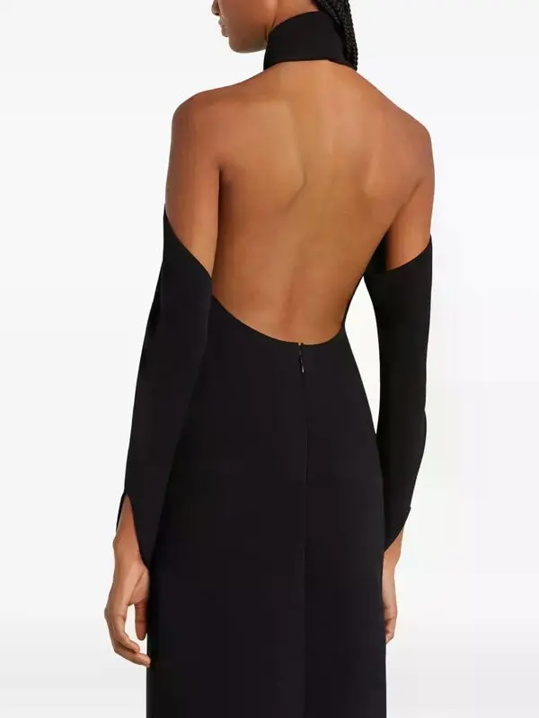 COURREGES Cut-out Long-sleeve Gown