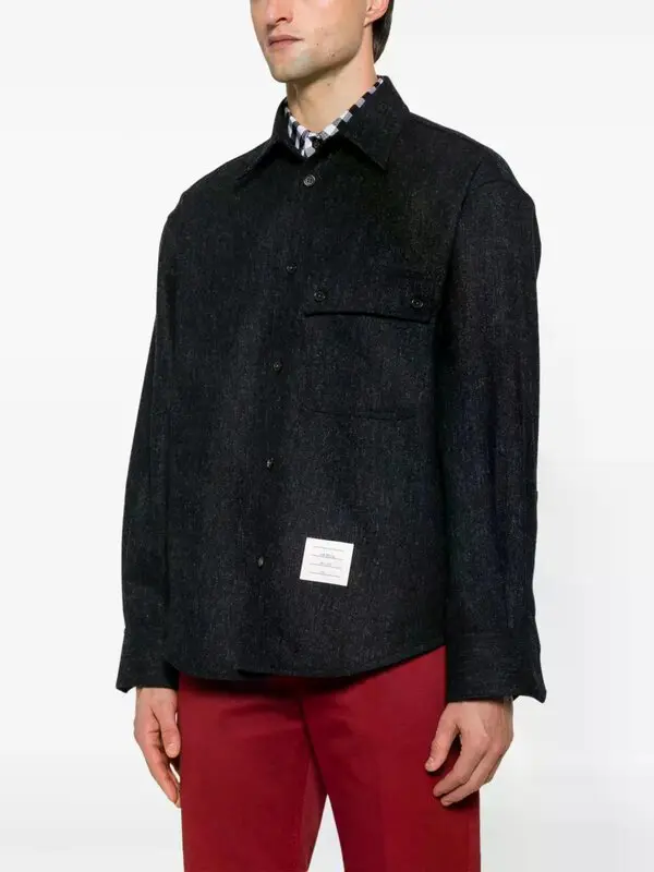 Thom Browne Tweed Shirt