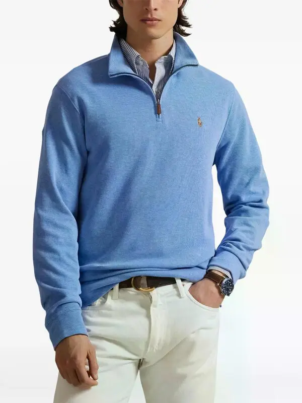Polo Ralph Lauren Polo Pony Quarter-zip Sweater