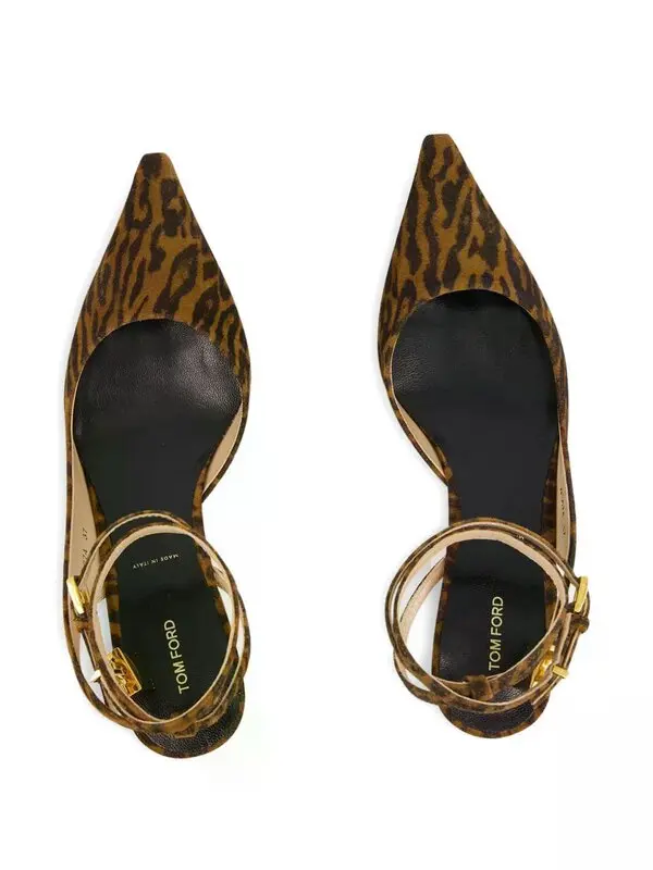TOM FORD Ocelot Padlock-detail Pumps