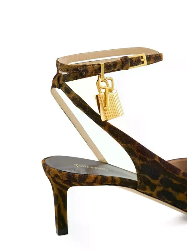 TOM FORD Ocelot Padlock-detail Pumps