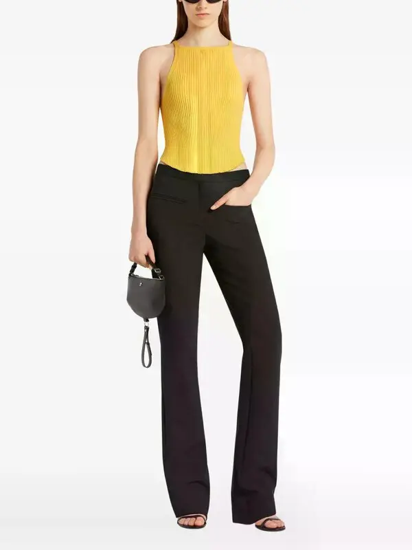 COURREGES Ribbed Tank Top