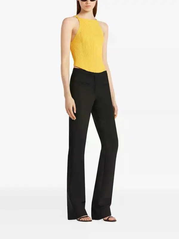 COURREGES Ribbed Tank Top
