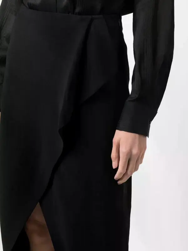 IRO PARIS Asymmetrical-hem Pencil Skirt