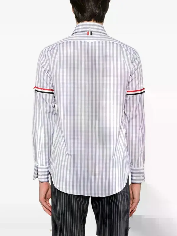 Thom Browne Checked Shirt - Grey