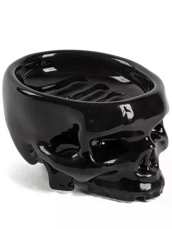 SELETTI Brainwash Soap Holder - Black