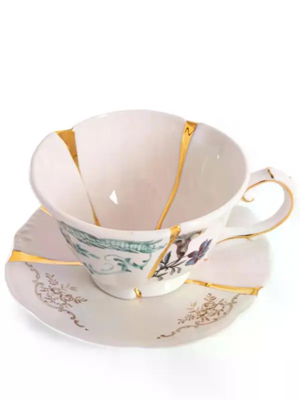 SELETTI Kintsugi #3 Tea Cup Set