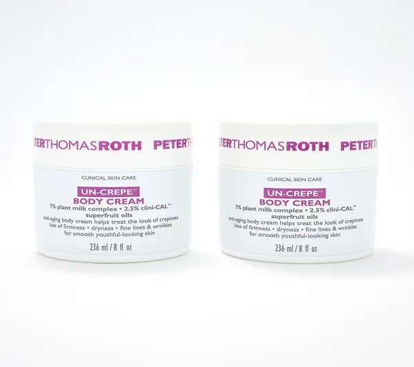 PETER THOMAS ROTH Un-crepe Body Treatment 8oz Duo - One-color