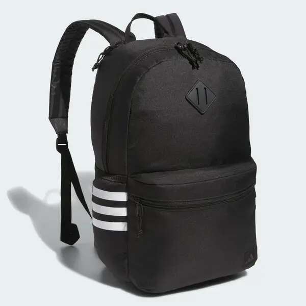 adidas classic 3s 111 backpack Amazon.com | III Pink Tint/White One Size The Classic 3S 5 backpack from adidas has extra storage space for easy organization Three pocket adidas backpack |