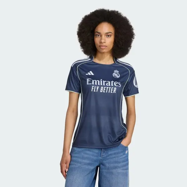 Adidas Real Madrid 25/26 Away Jersey - Legend Ink